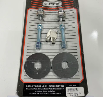 Grayston Flush Mount Boot/Bonnet Locks – Racer Products